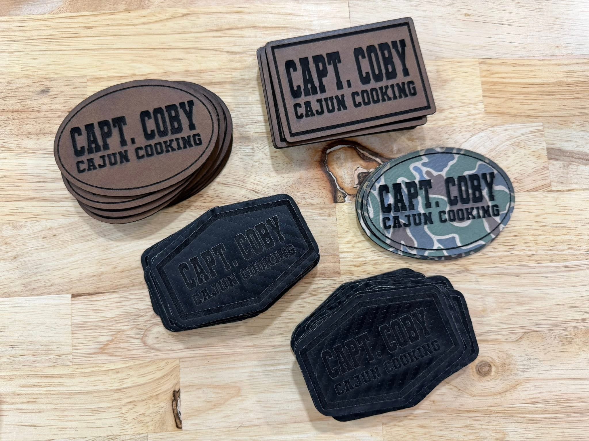 Custom Leather Patches – Page Prints & Designs